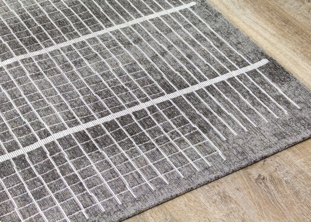 Cathedral Grey Grid Patterns Rug by Kalora Interiors | Cheap Rugs ...