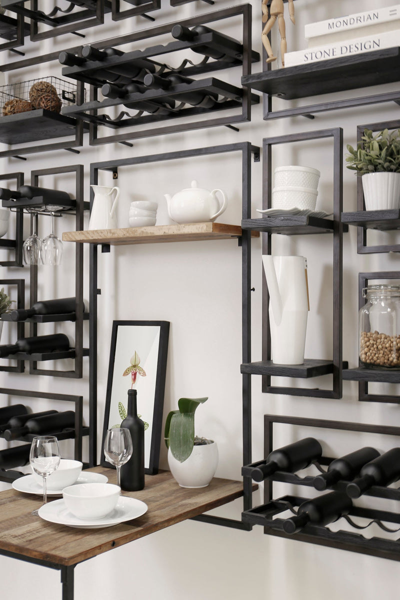 D-Bodhi Metal Frame Wall Box | Black | Type D | by LH Imports ...