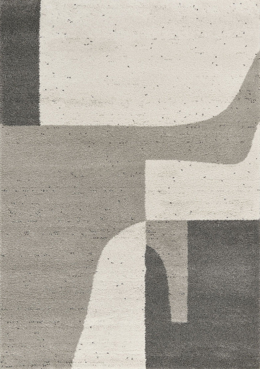 Ravine Cream Grey Geometric Rug by Kalora Interiors | Cheap Rugs Canada ...